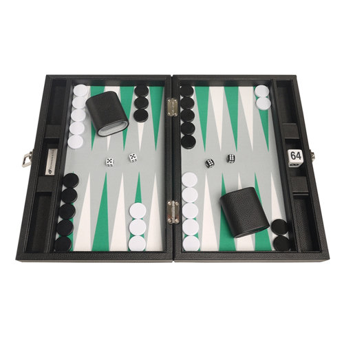Silverman & Co. 2 Player Wool / Felt Backgammon | Wayfair